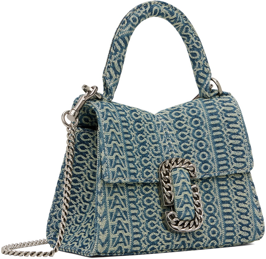 Marc Jacobs Blue Mini 'The St. Marc' Bag Marc Jacobs