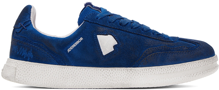 ADER error Blue Suede Low-Top Sneakers ADER error