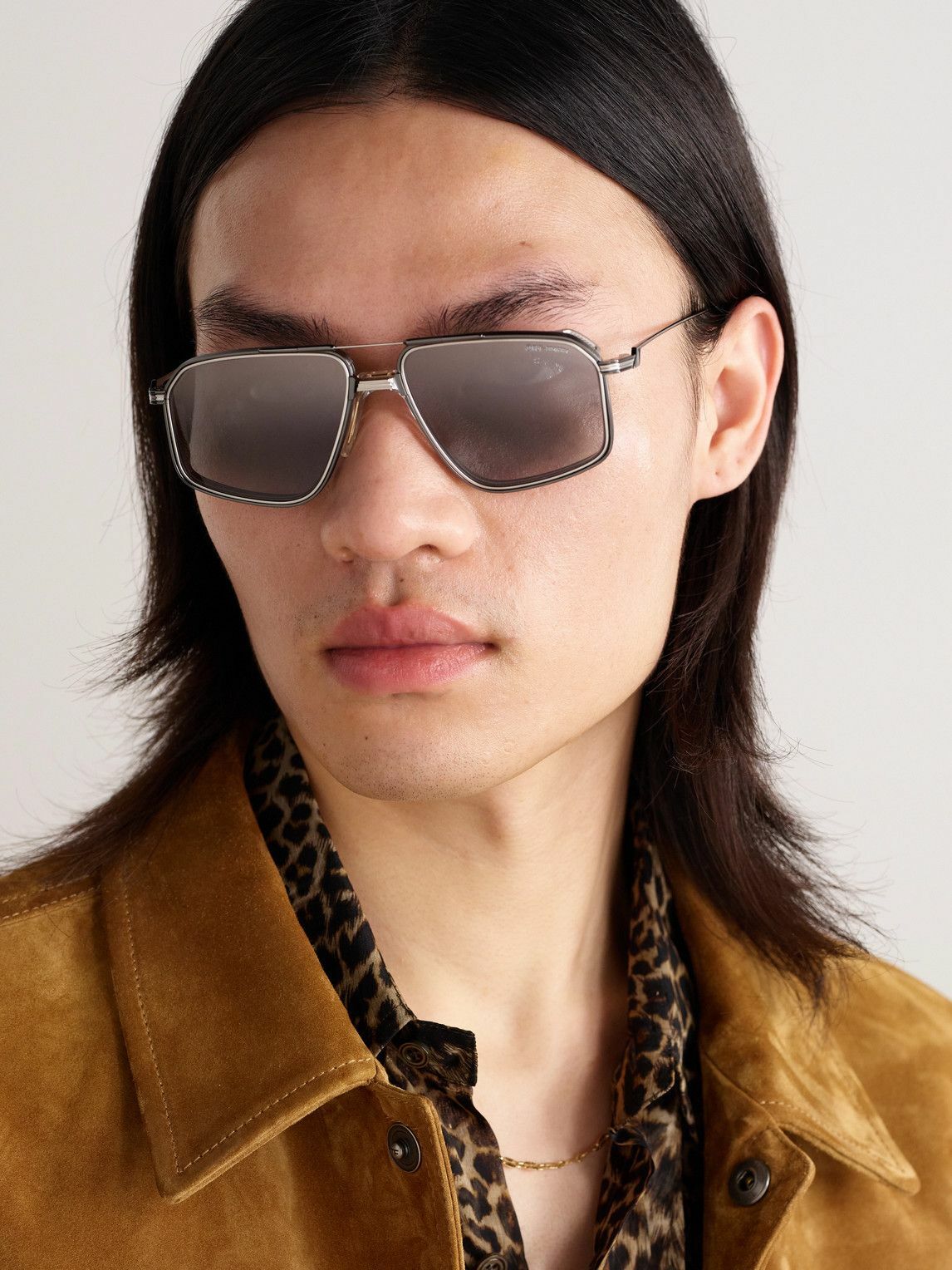 Jacques Marie Mage - Decade Collection Jagger Aviator-Style Beta ...