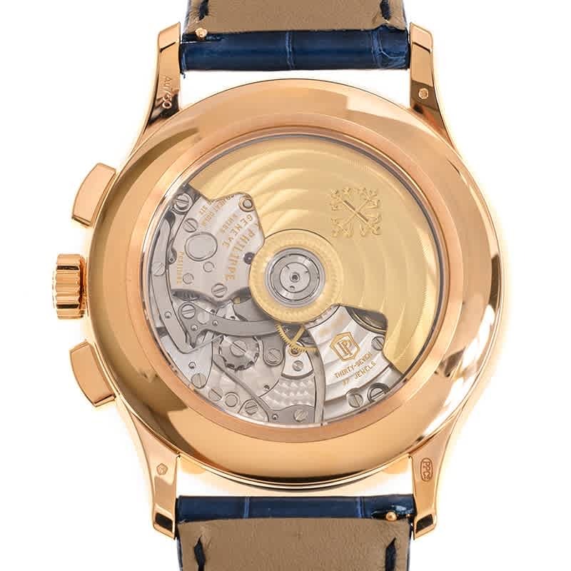 Patek Philippe Complications Chronograph Automatic Blue Dial Mens Watch ...