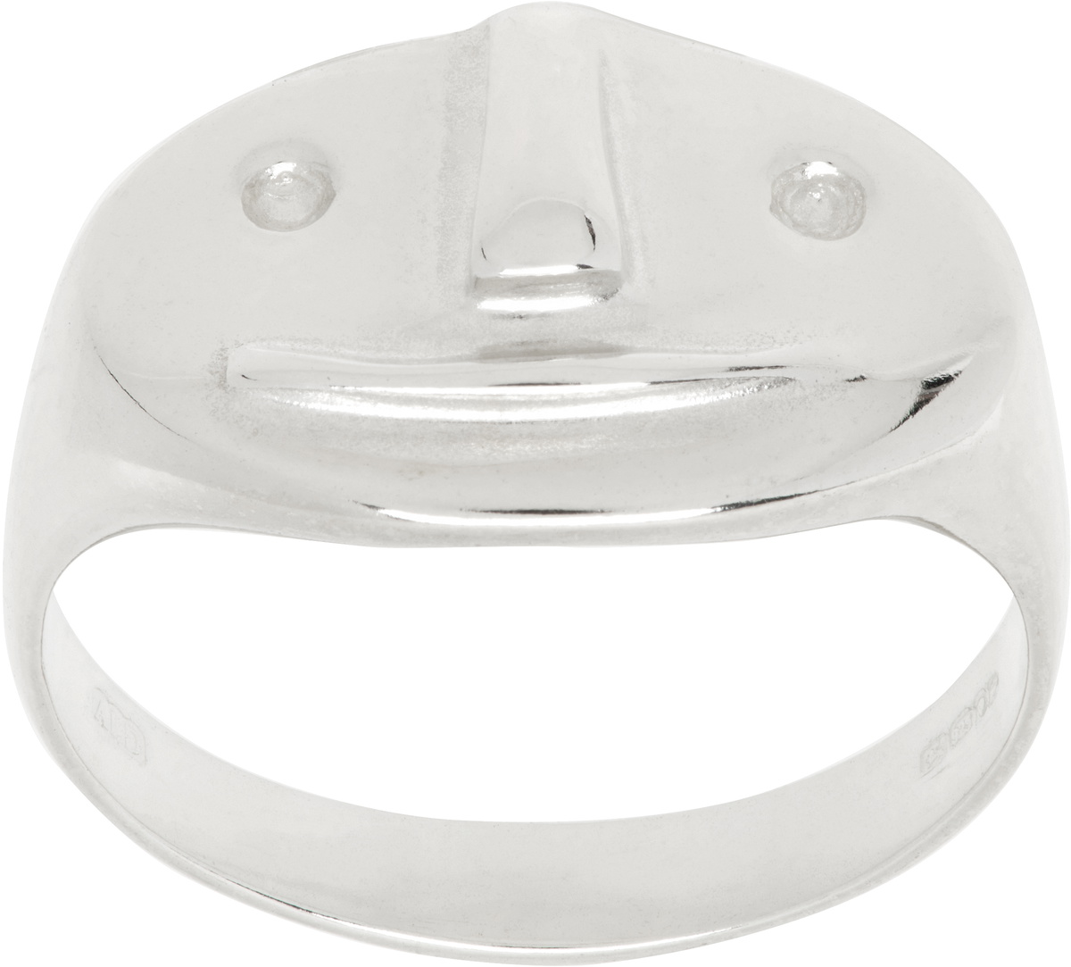 Alec Doherty Silver Ecstasy Ring