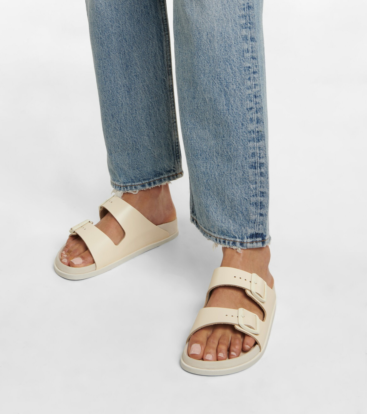 Birkenstock 1774 - 1774 Arizona leather slides Birkenstock 1774