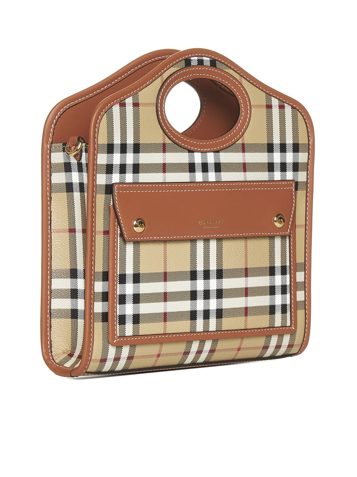 Burberry Mini Pocket Tote Burberry
