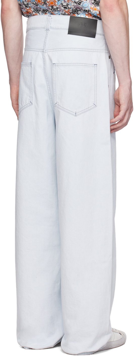 RTA Blue Wide Leg Jeans RtA