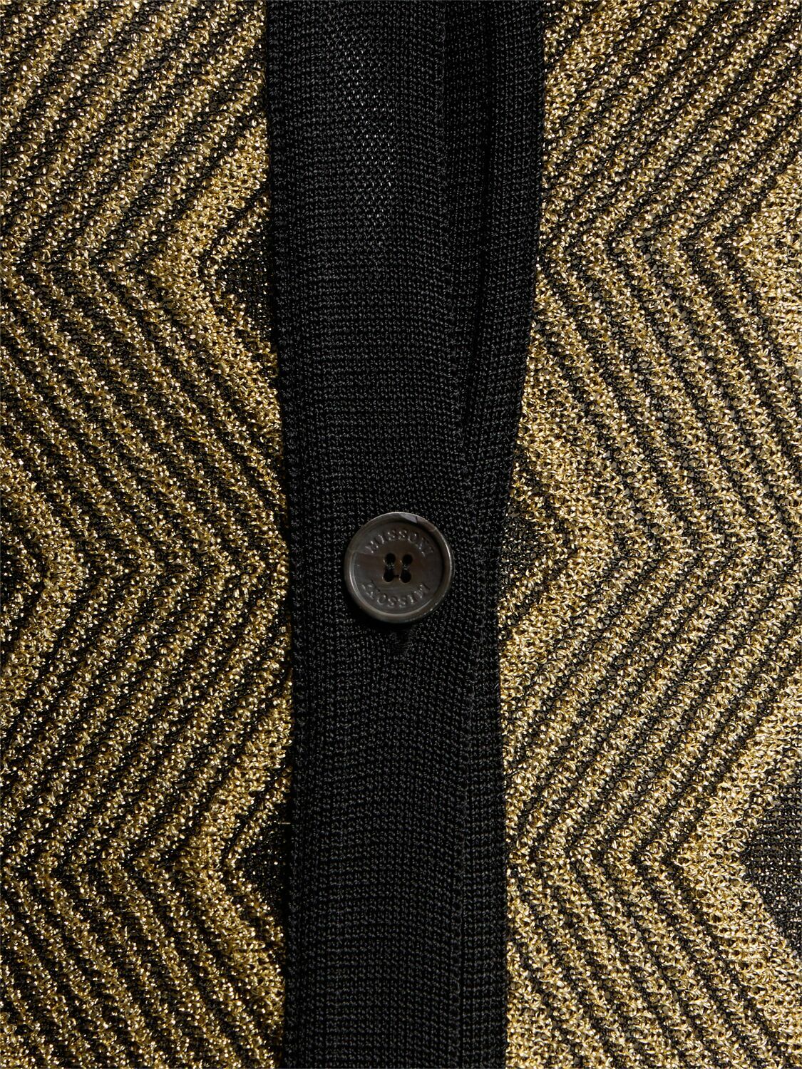 MISSONI Lurex Knit Long Cardigan Missoni