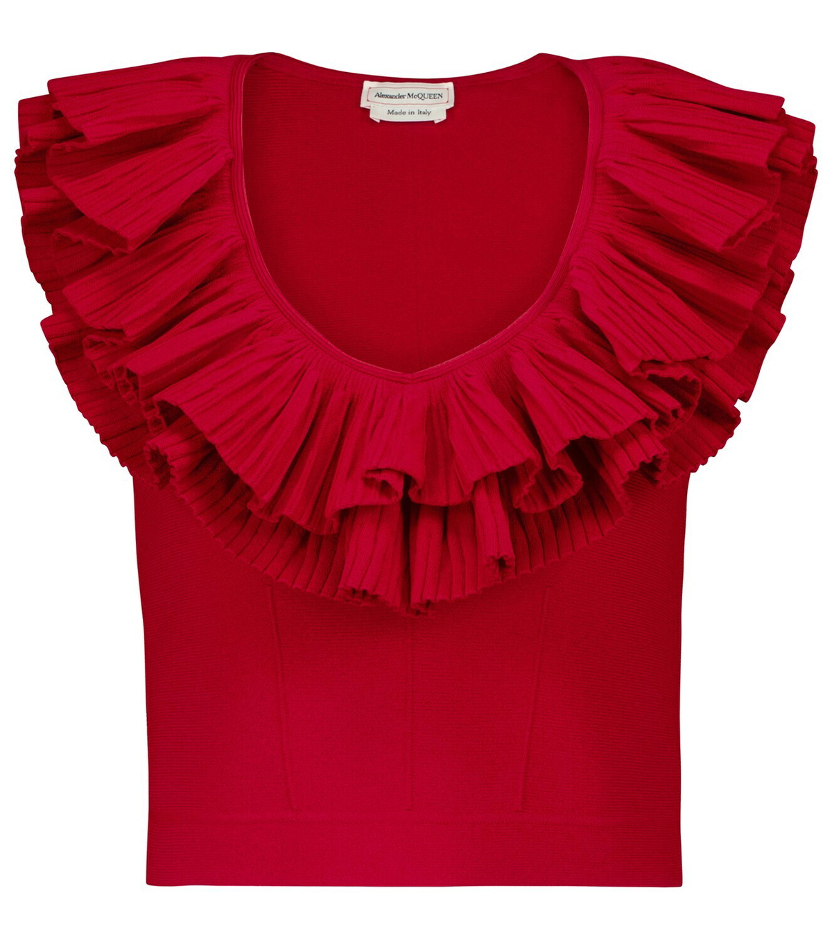 Alexander McQueen Ruffled top Alexander McQueen