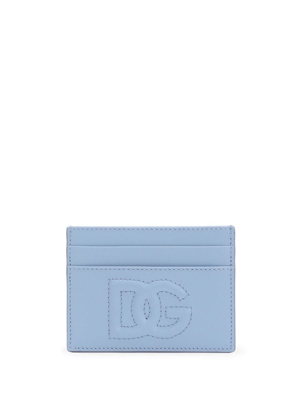 DOLCE & GABBANA - Dg Logo Leather Card Case Dolce & Gabbana