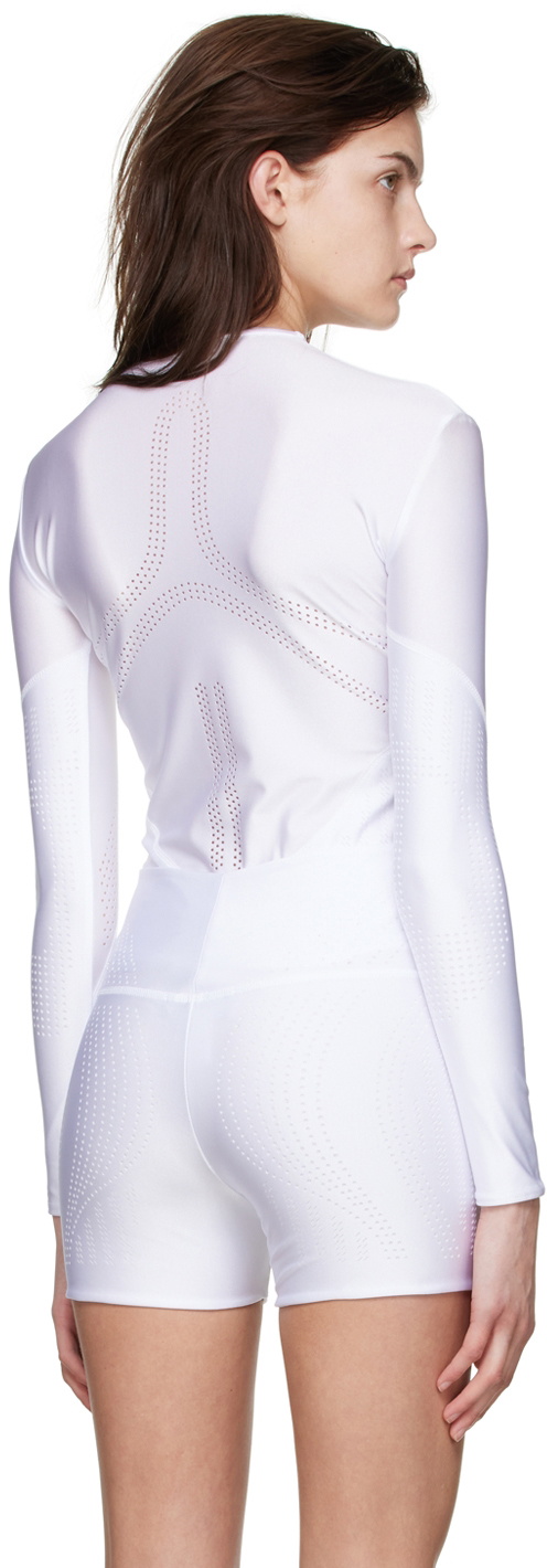 FAL-ASH SSENSE Exclusive White Sport Top FAL-ASH