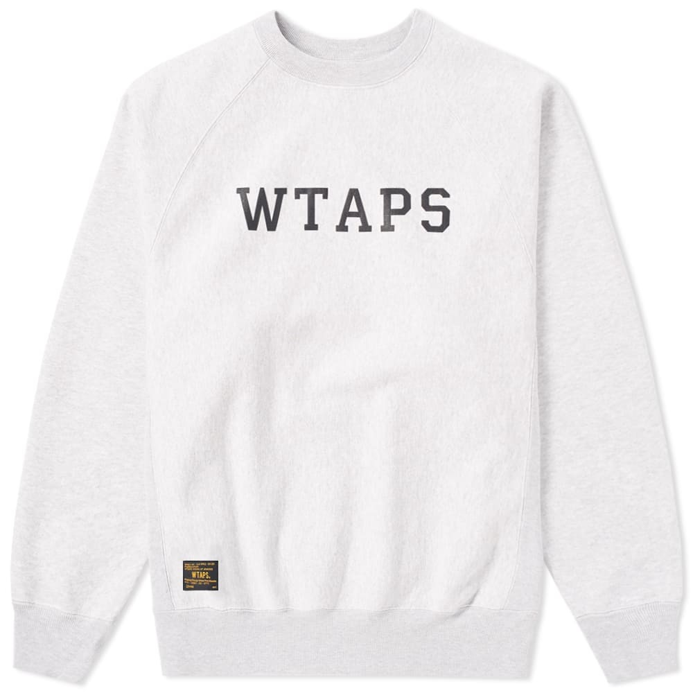 WTAPS Design Crew Sweat Grey WTAPS