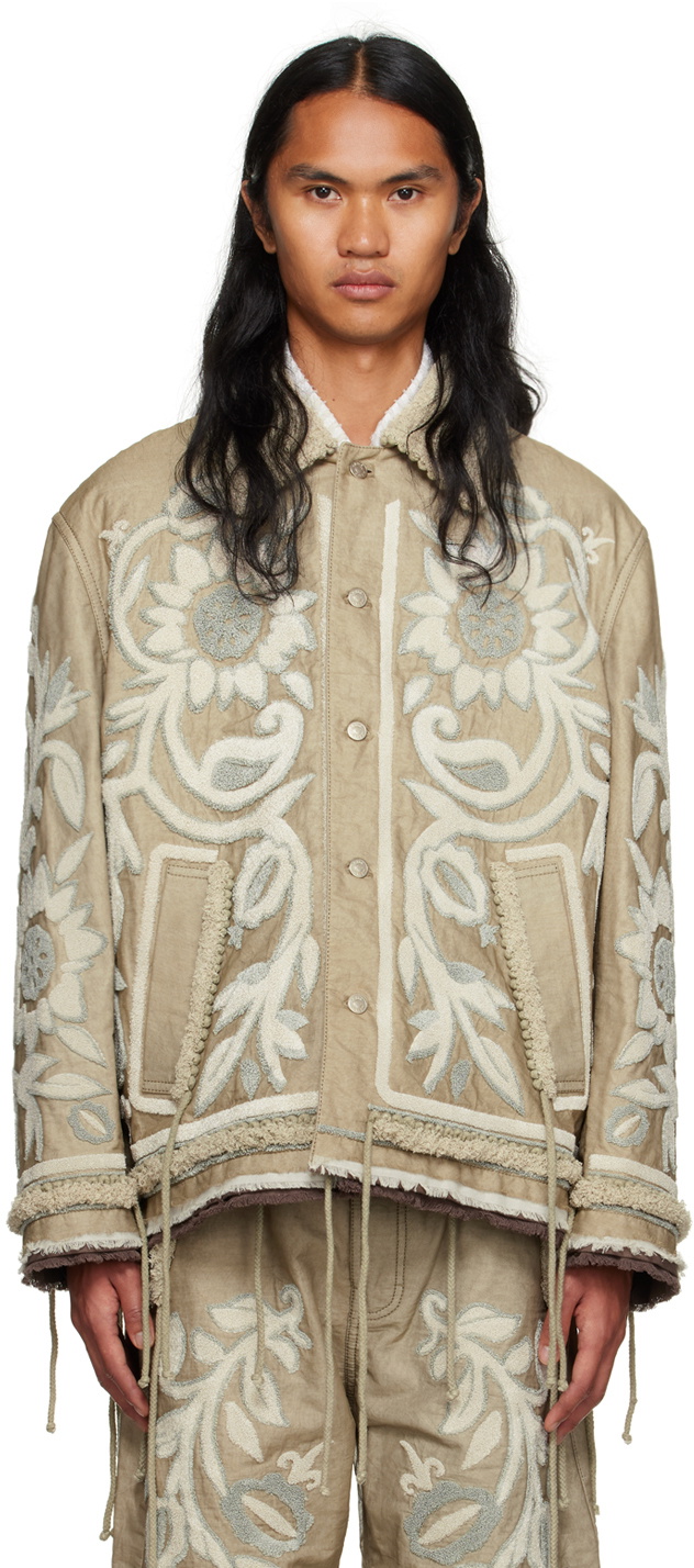 Craig Green Beige Tapestry Jacket Craig Green