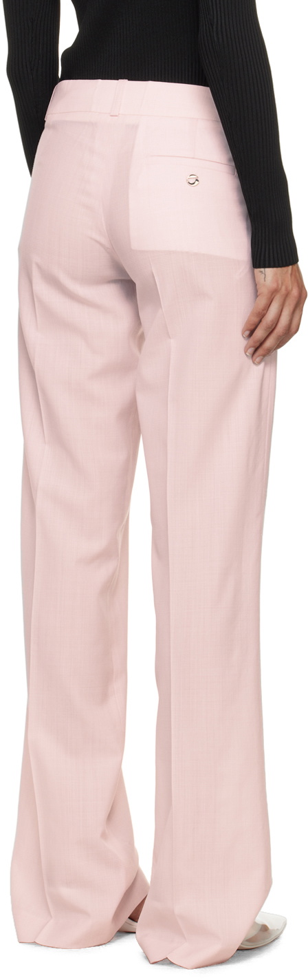 Coperni Pink Glen Check Trousers Coperni