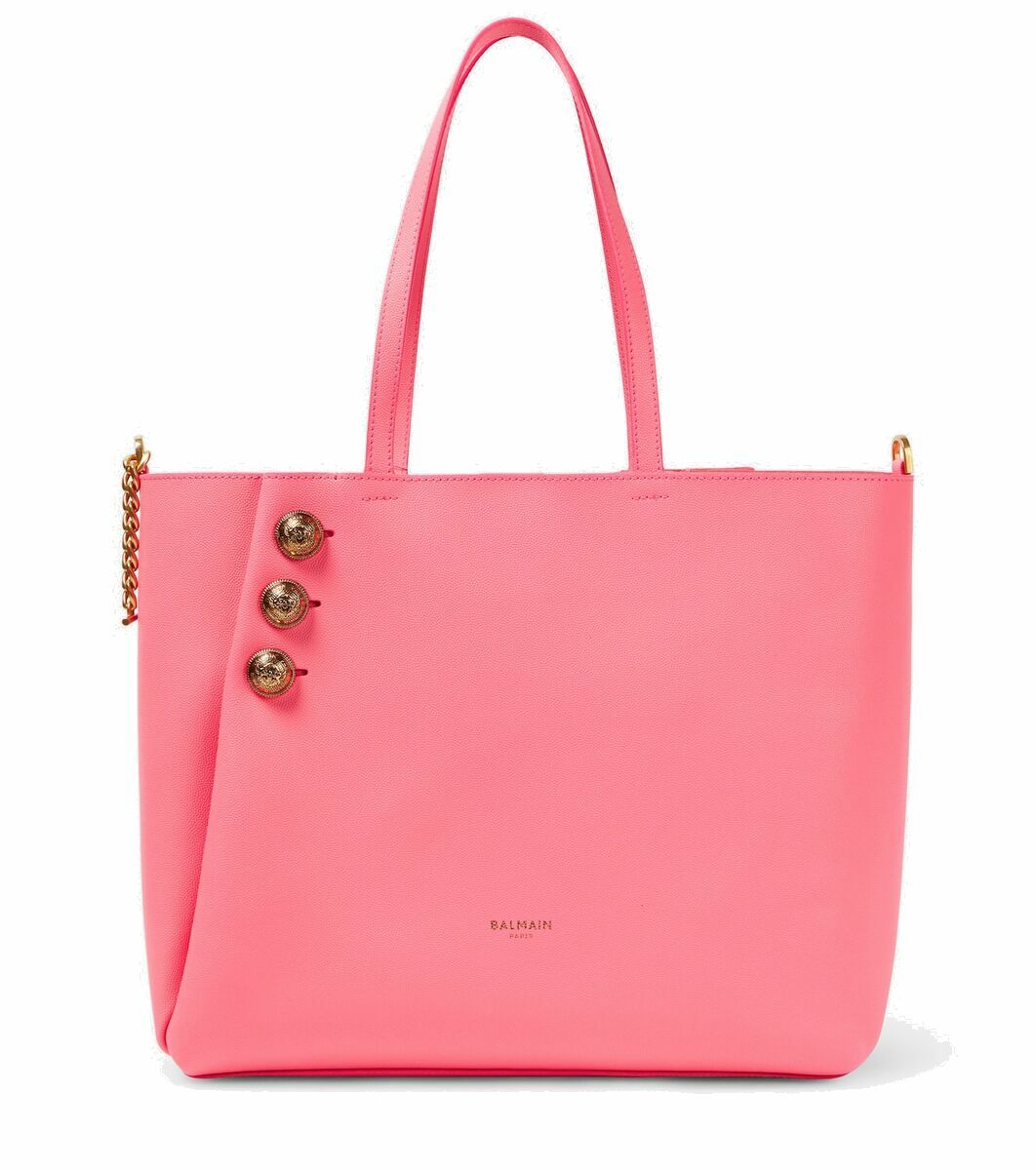 Balmain Embléme leather tote bag Balmain