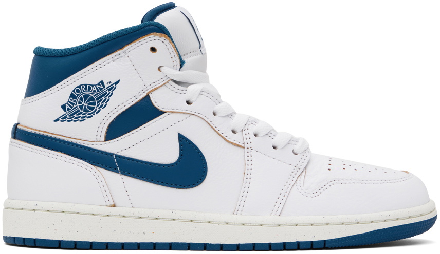 Nike Jordan White Air Jordan 1 Mid SE Sneakers Nike Jordan Brand