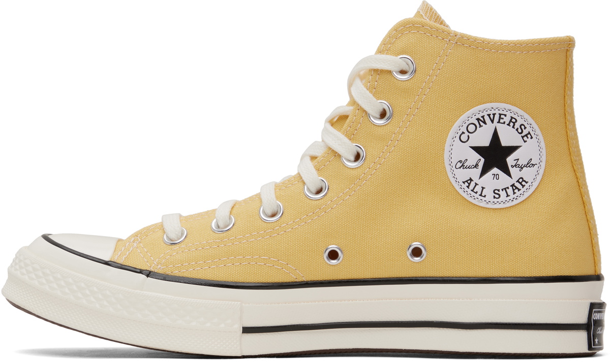 Converse Yellow Chuck 70 High Top Sneakers Converse