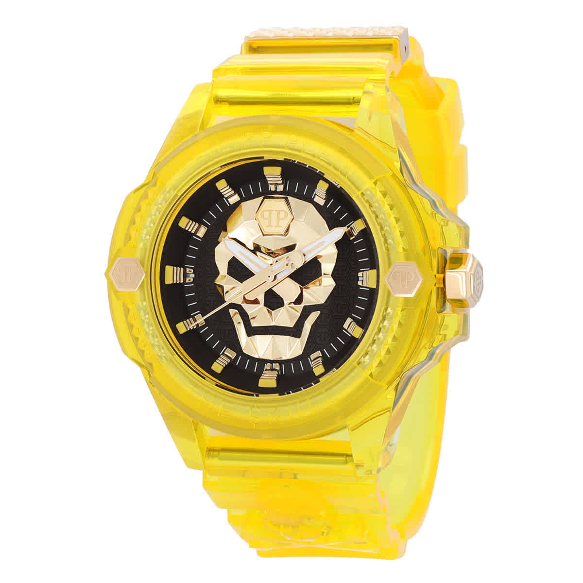 Philipp Plein The Skull Quartz Black Dial Mens Watch PWWAA0123 Philipp ...