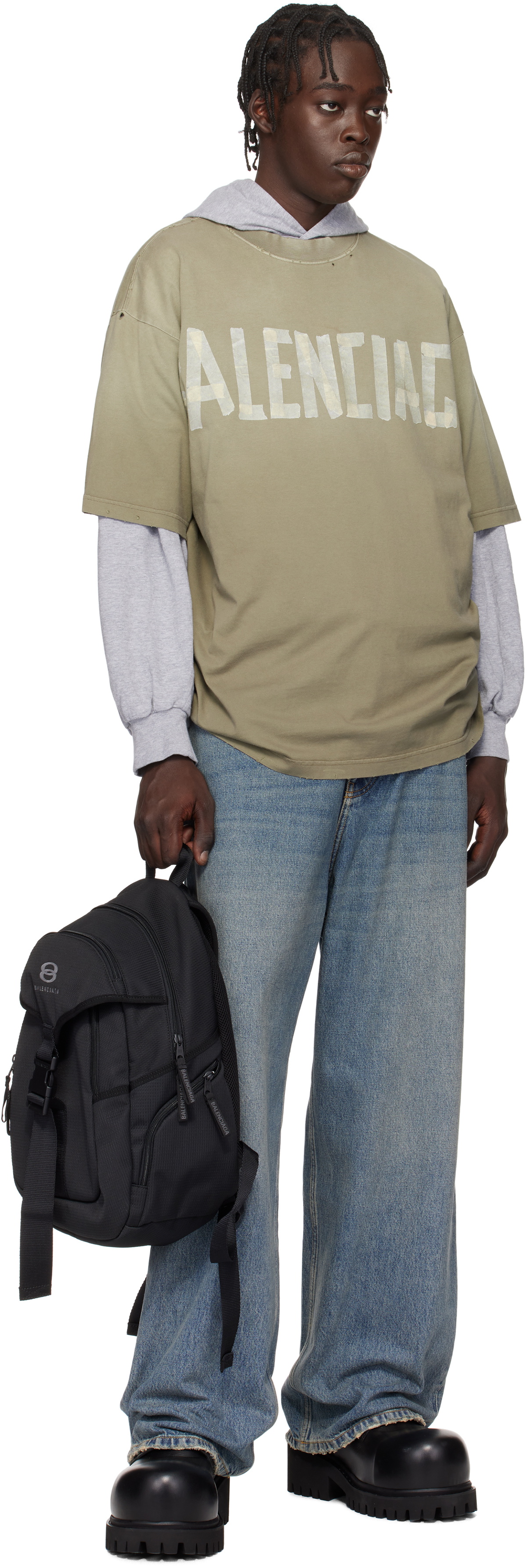 Balenciaga Black Unity Medium Backpack Balenciaga