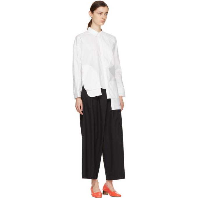 Enfold White Asymmetric Shirt Enfold