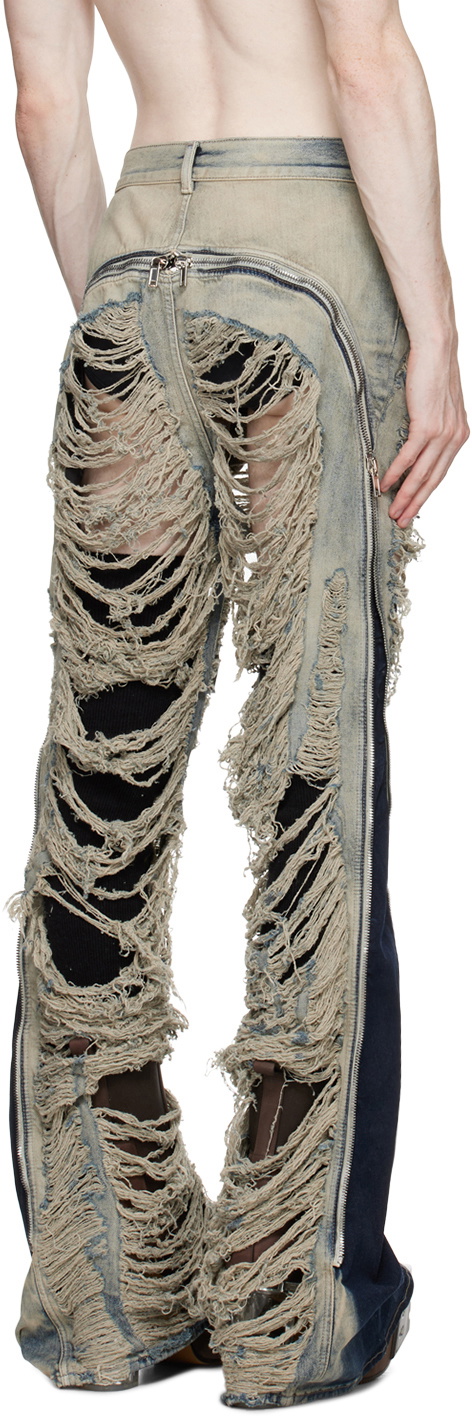 Rick Owens Blue Bolan Banana Jeans Rick Owens