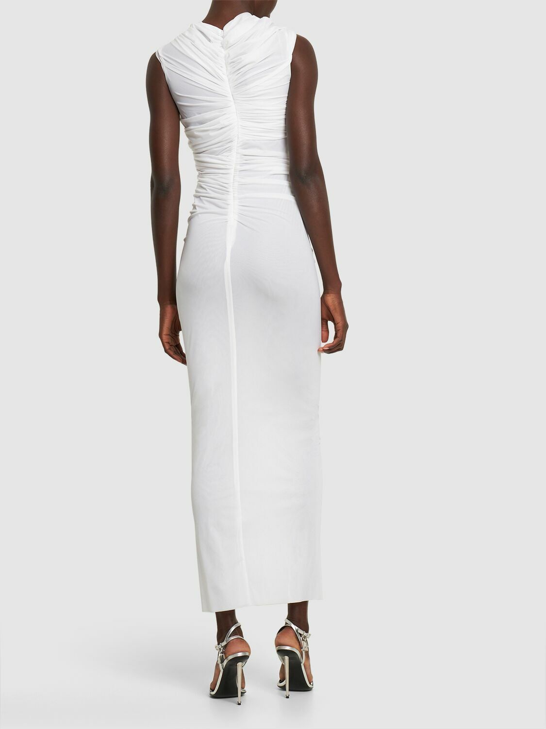 CHRISTOPHER ESBER Venus Cut Out Jersey Midi Dress Christopher Esber