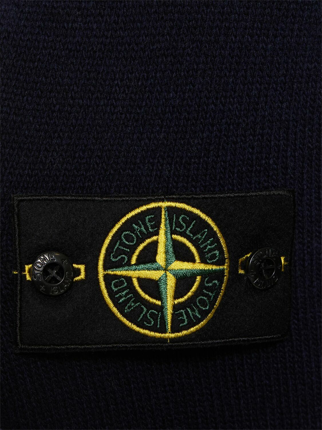 STONE ISLAND Wool Blend Crewneck Sweater Stone Island