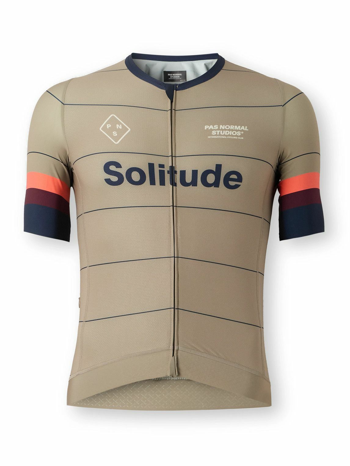 Pas Normal Studios - Solitude Printed Cycling Jersey - Neutrals Pas ...