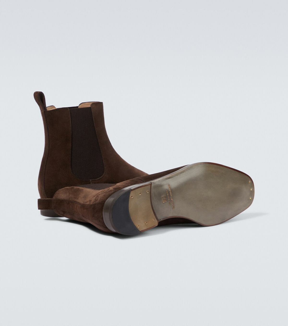 Manolo Blahnik Delsa suede Chelsea boot Manolo Blahnik