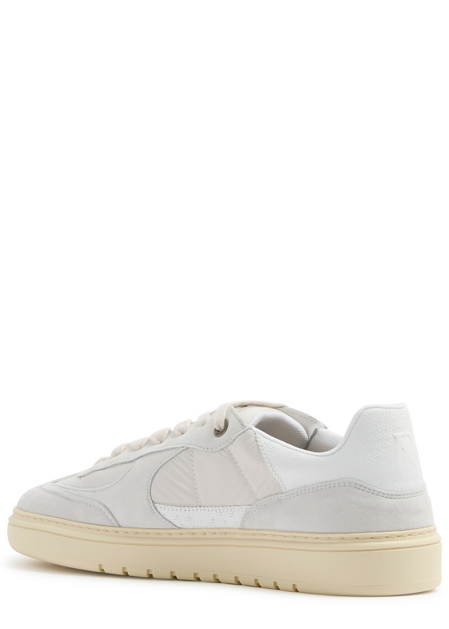 Represent Virtus Panelled Nylon Sneakers Cream Represent