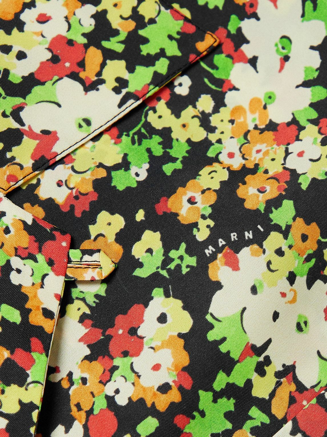 Marni - Camp-Collar Floral-Print Cady Shirt - Multi Marni