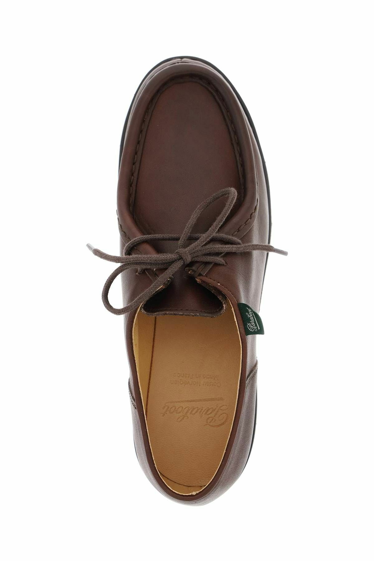 PARABOOT michael leather derby shoes Brown Paraboot