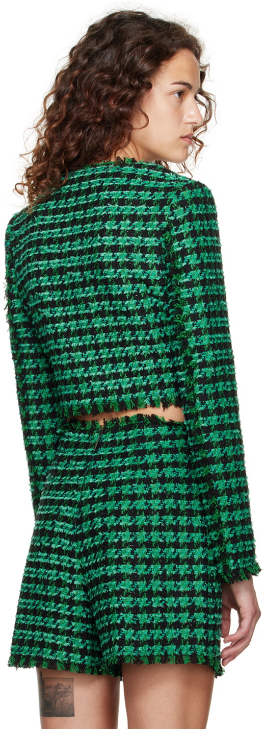 MSGM Green Check Jacket MSGM