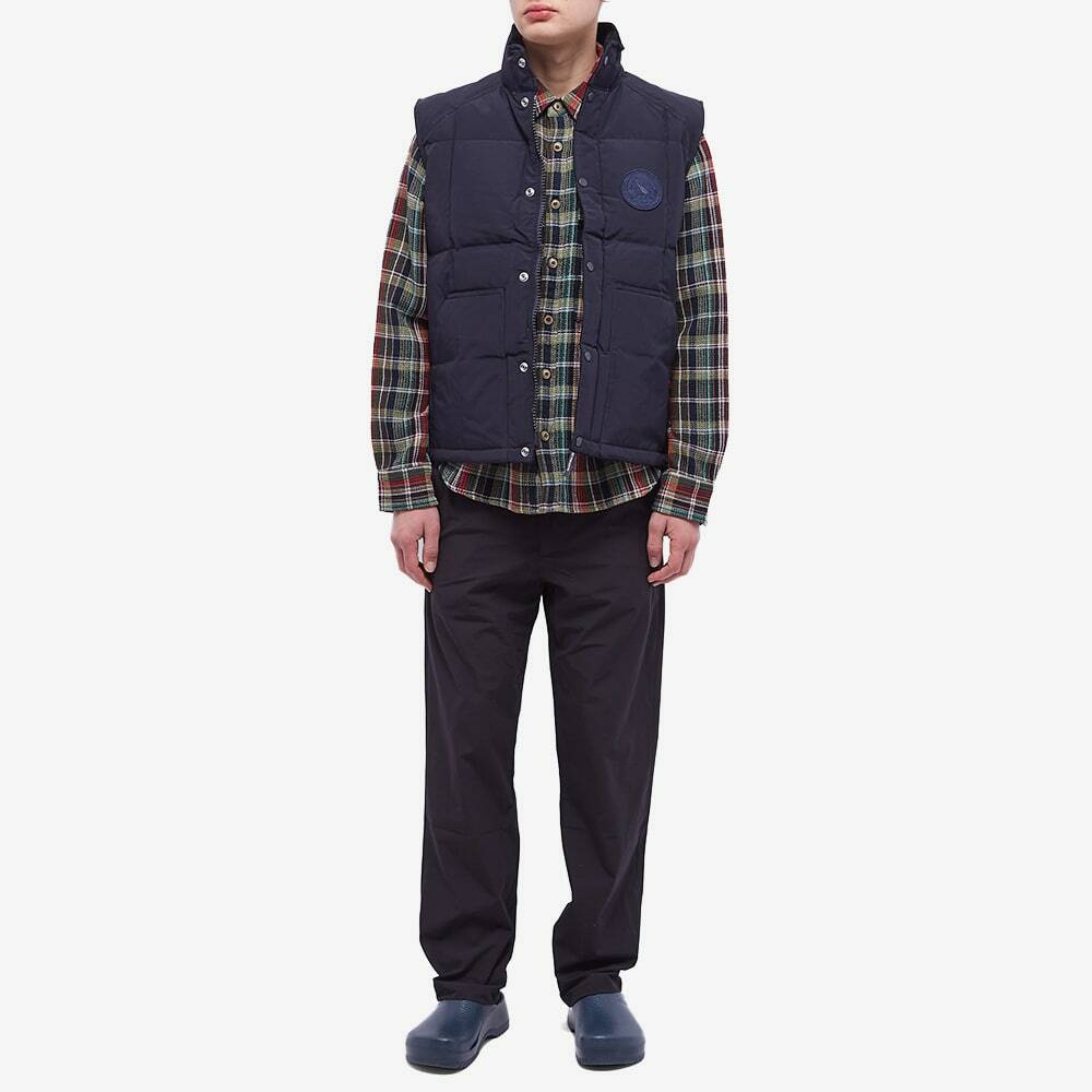 Norse Projects Men's Peter Gore-Tex Infinium Down Gilet in Dark Navy ...