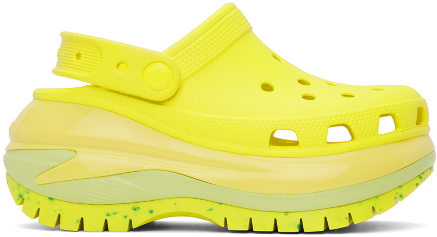 Crocs Yellow Mega Crush Clogs Crocs