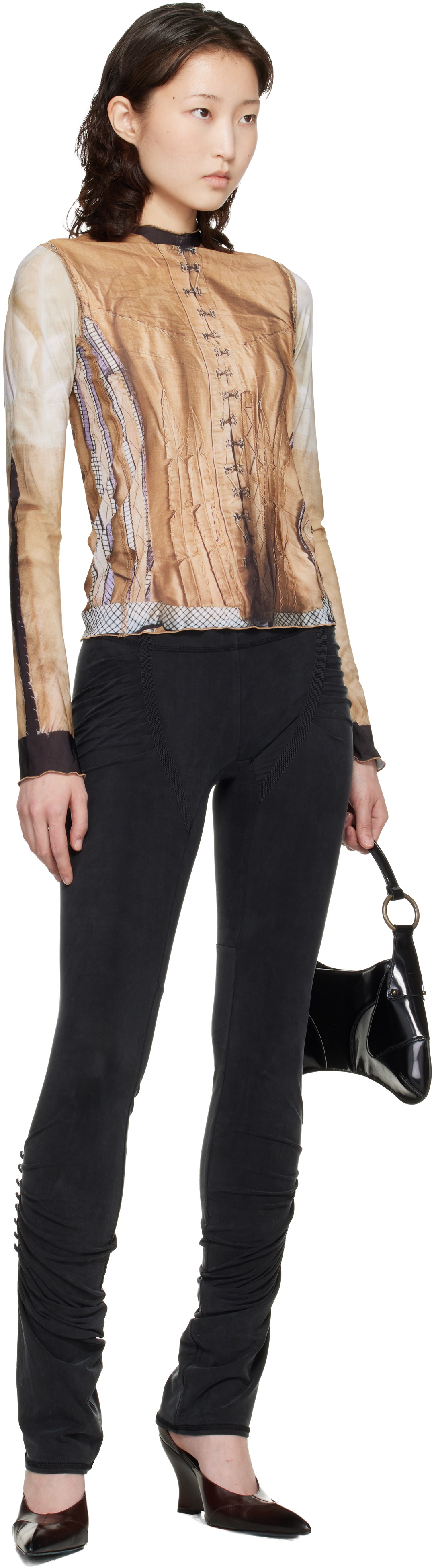 KNWLS Brown Halcyon Top KNWLS