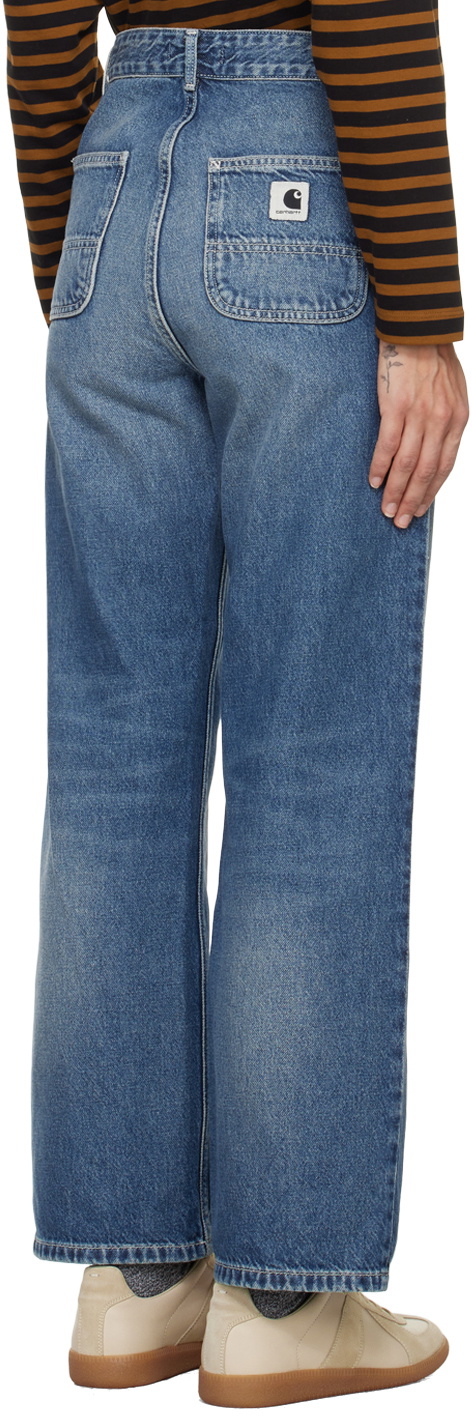 Carhartt Work In Progress Blue Simple Jeans Carhartt WIP