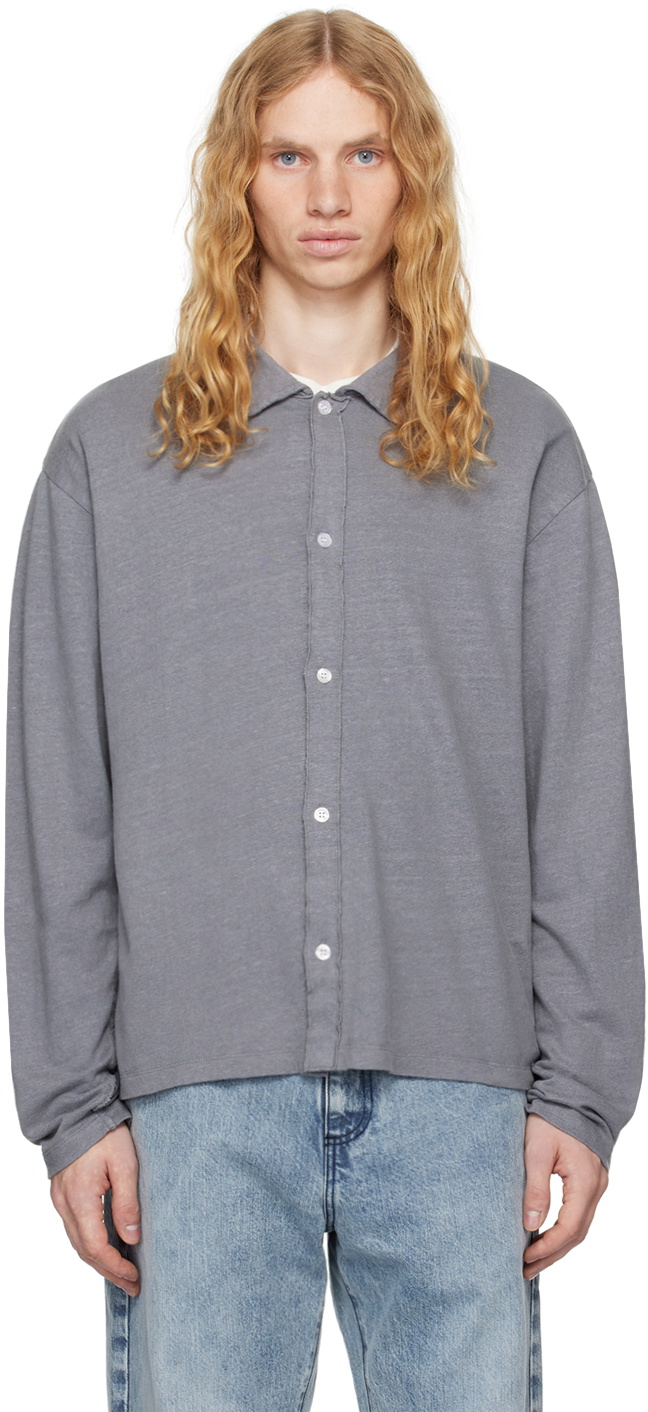 mfpen Gray Raise Shirt mfpen