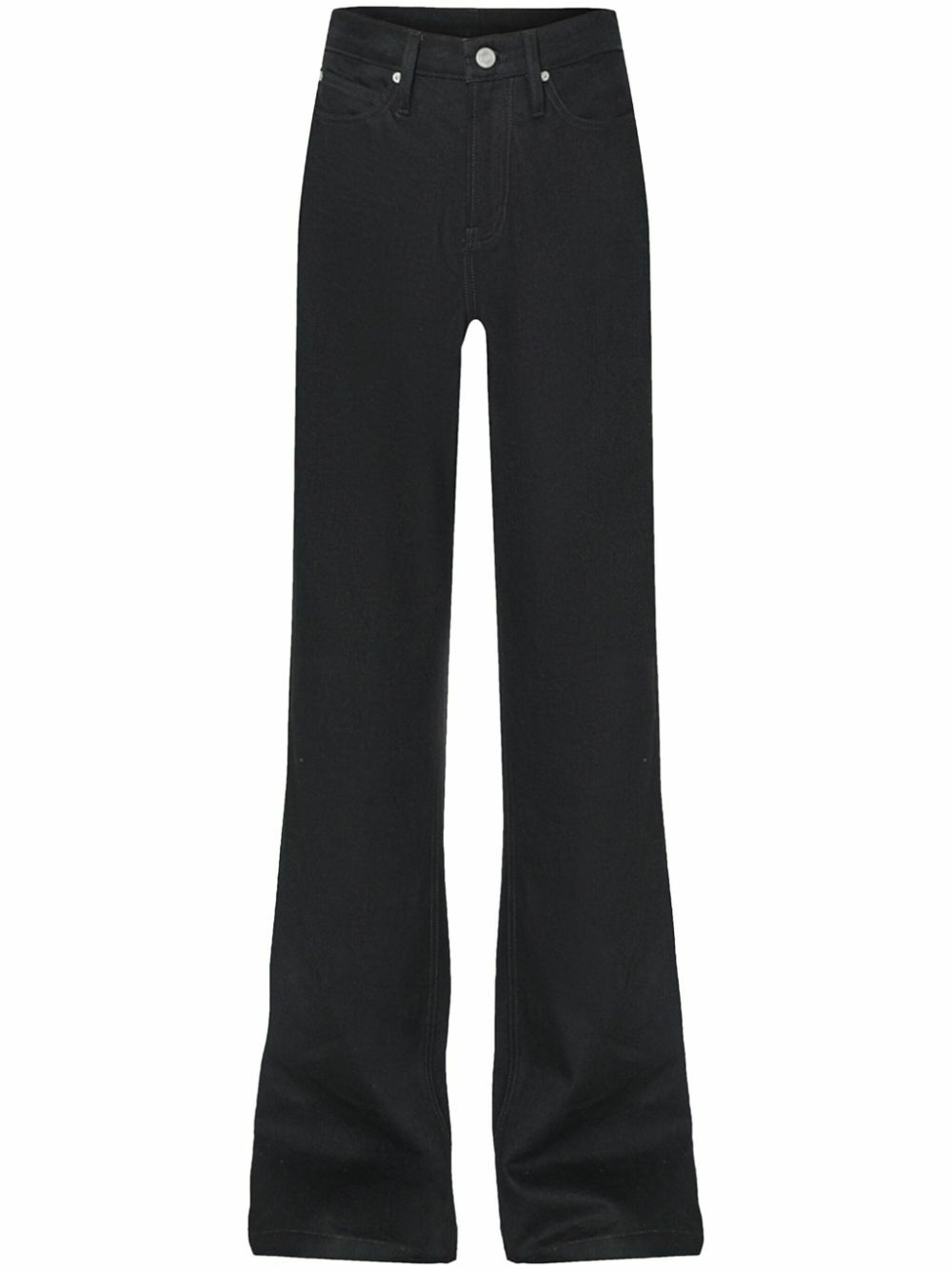 FRAME Black Slim Stacked Straight-Leg Jeans Frame Denim