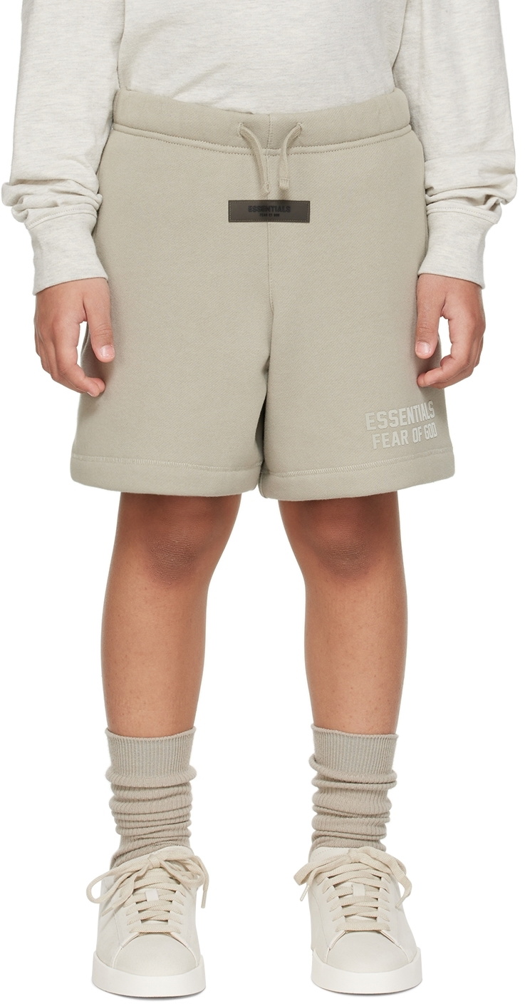 Essentials Kids Gray Drawstring Shorts Essentials