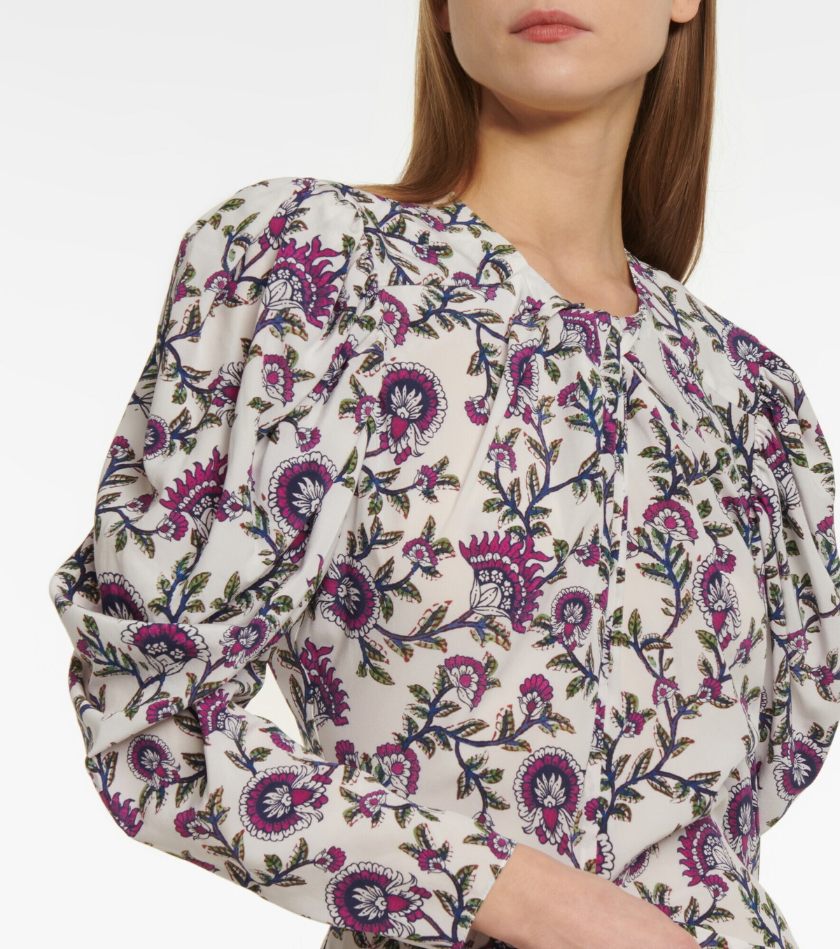 Isabel Marant - Baga floral silk-blend midi dress Isabel Marant