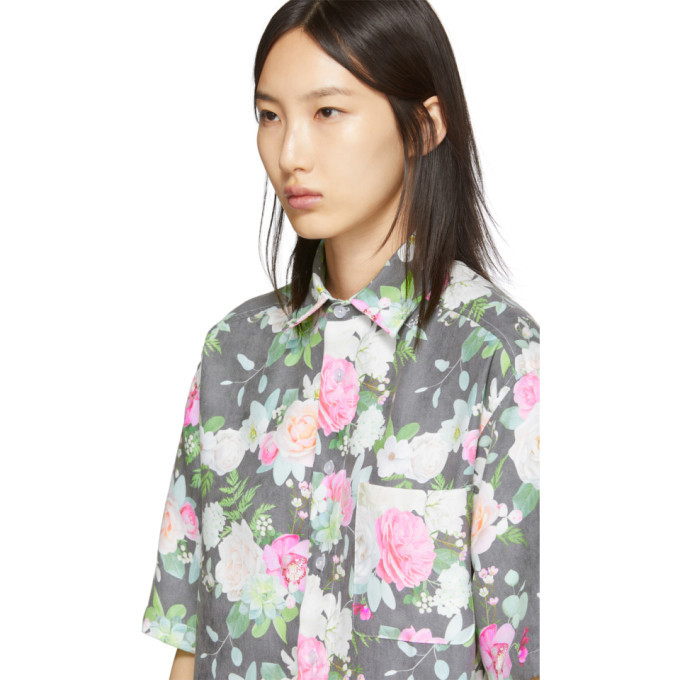 Noon Goons SSENSE Exclusive Black and Multicolor Prom Shirt Noon Goons