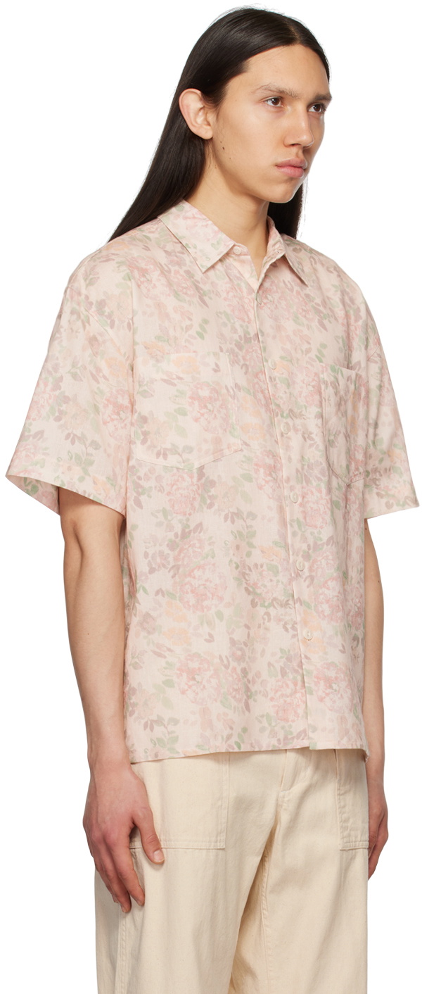 YMC Pink Mitchum Shirt YMC