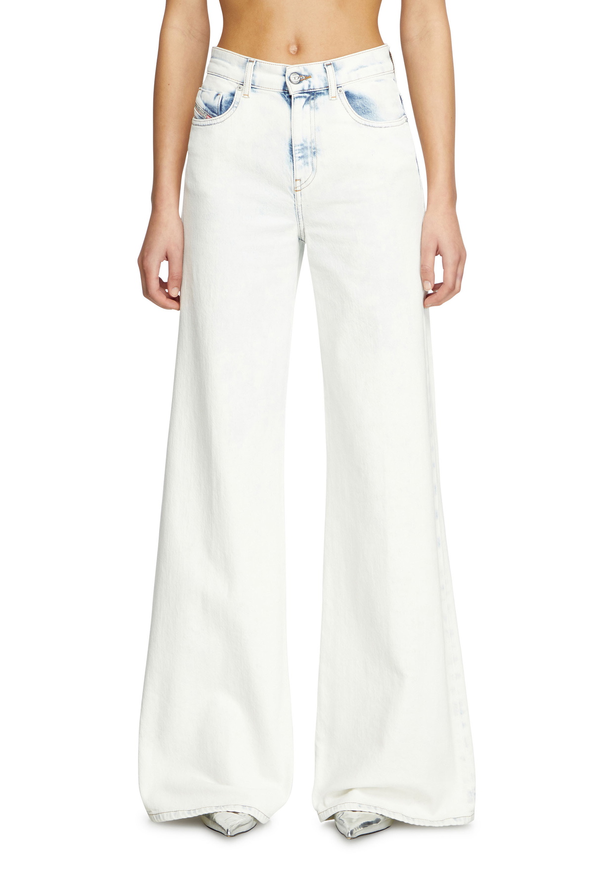 Diesel Flare Jeans - 1978 D-Akemi - Jeans Womens in Blue Diesel