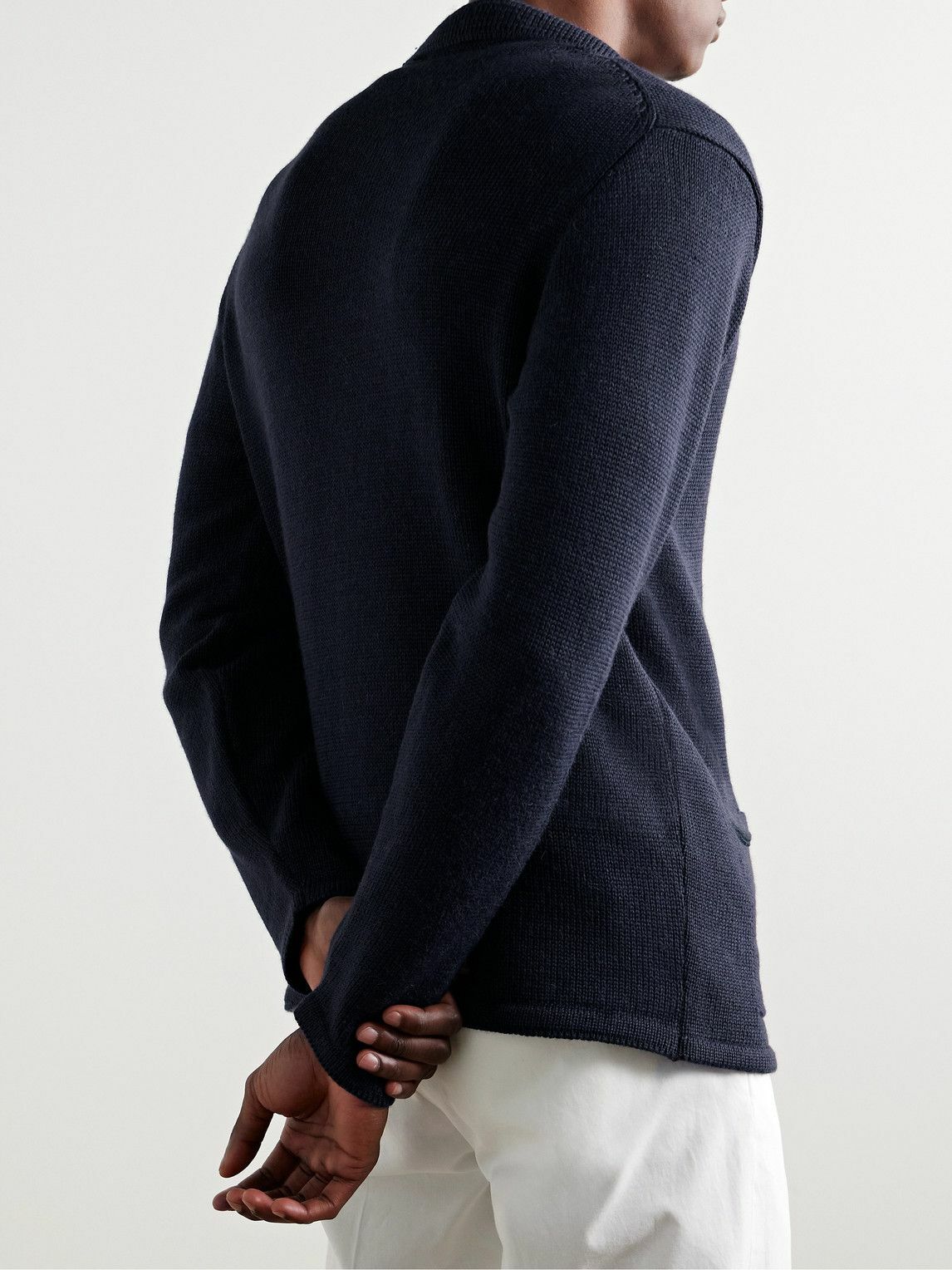 Inis Meáin - Pub Jacket Alpaca, Merino Wool, Cashmere and Silk-Blend ...