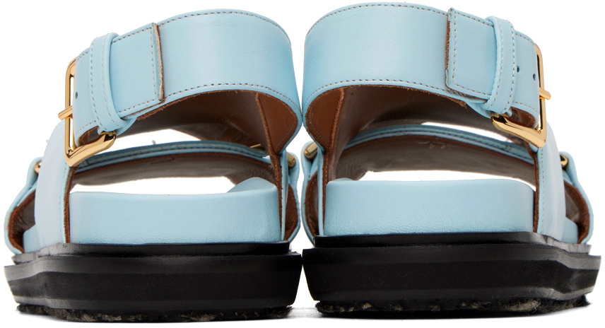 Marni Blue Fussbett Sandals Marni