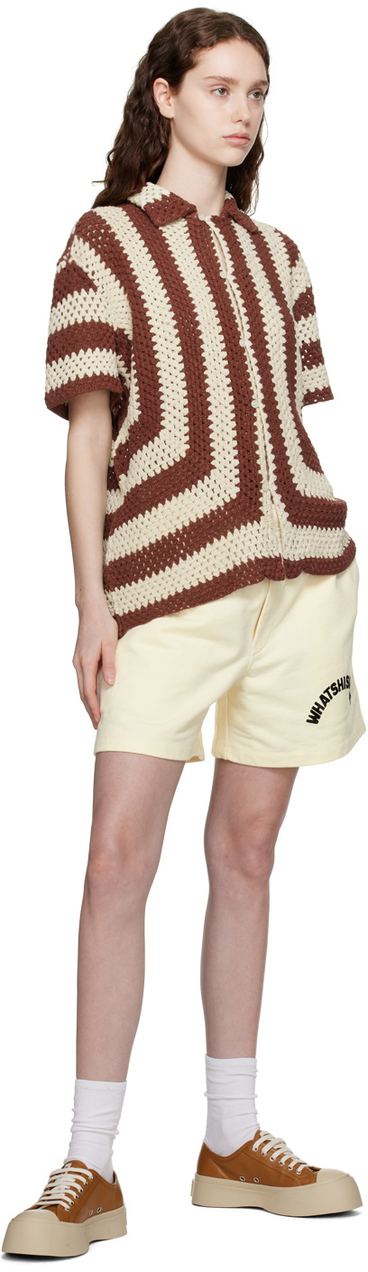 Bode Off-White 'Whatshisname' Shorts Bode