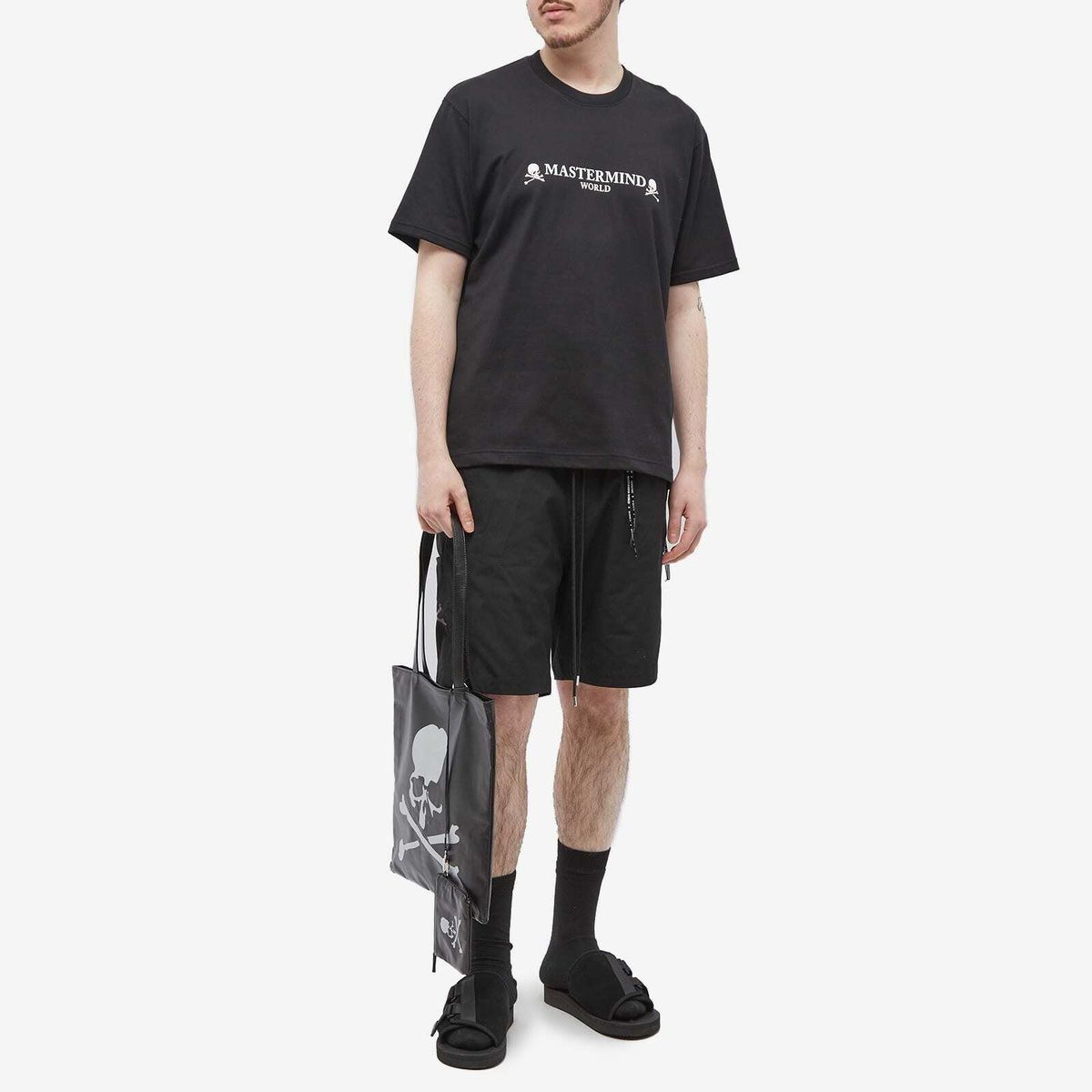 MASTERMIND WORLD Men's Easy Short in Black MASTERMIND WORLD