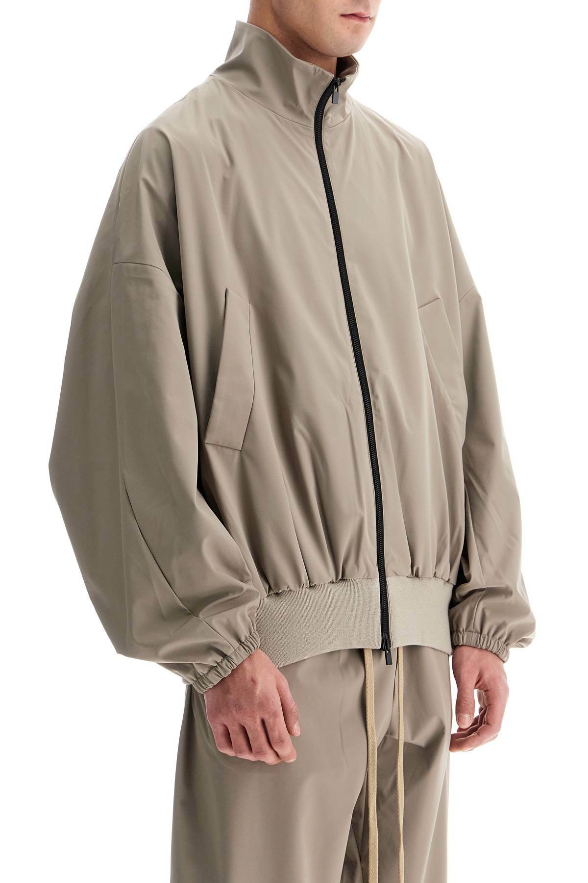 FEAR OF GOD high-necked vented track jacket with Neutro Fear Of God