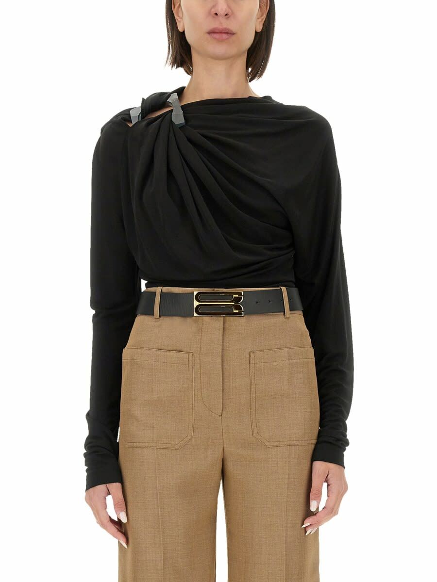 Victoria Beckham Draped Top Victoria Beckham