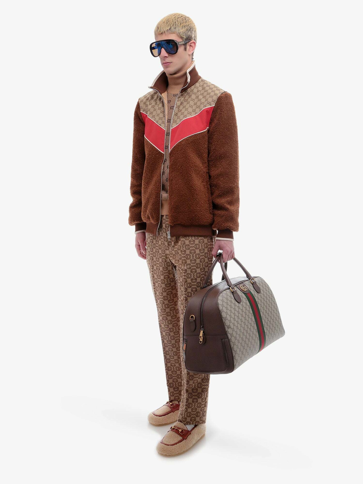 Gucci Jacket Brown Mens Gucci