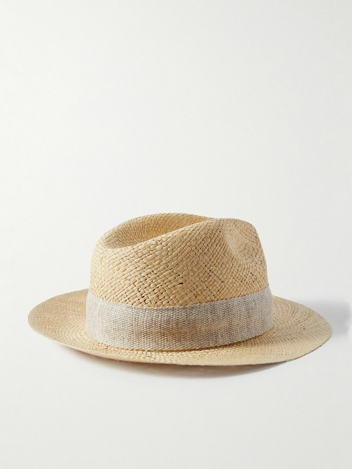 Kiton - Straw Panama Hat - Neutrals Kiton