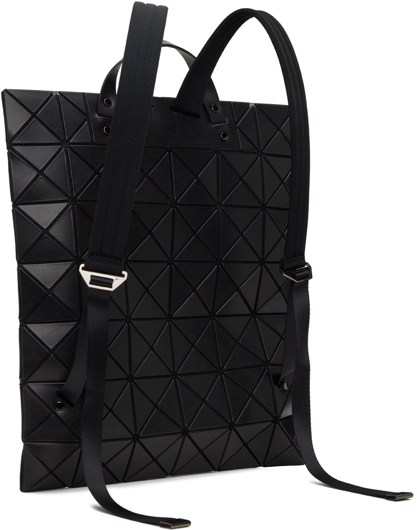 BAO BAO ISSEY MIYAKE Black Flat Pack Backpack Bao Bao Issey Miyake